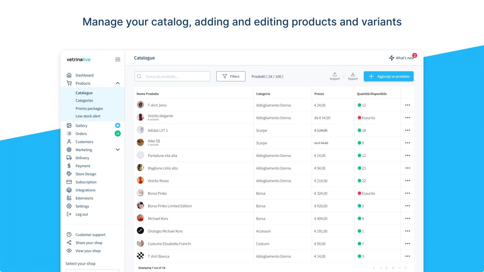 How to Create an Online Shop in 6 Easy Steps – Vetrina Live